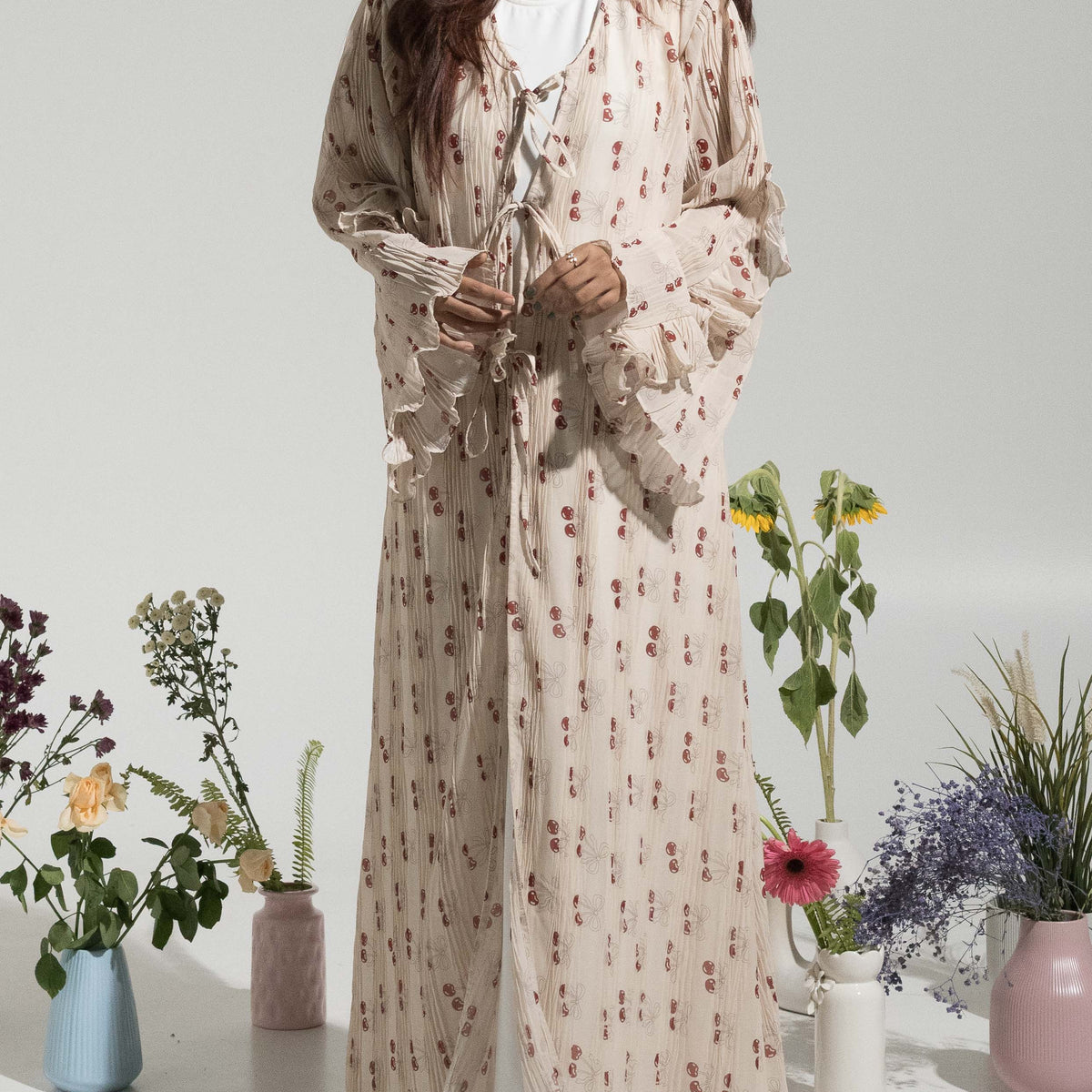 Cherie Shrug - Beige – Modest Essentials