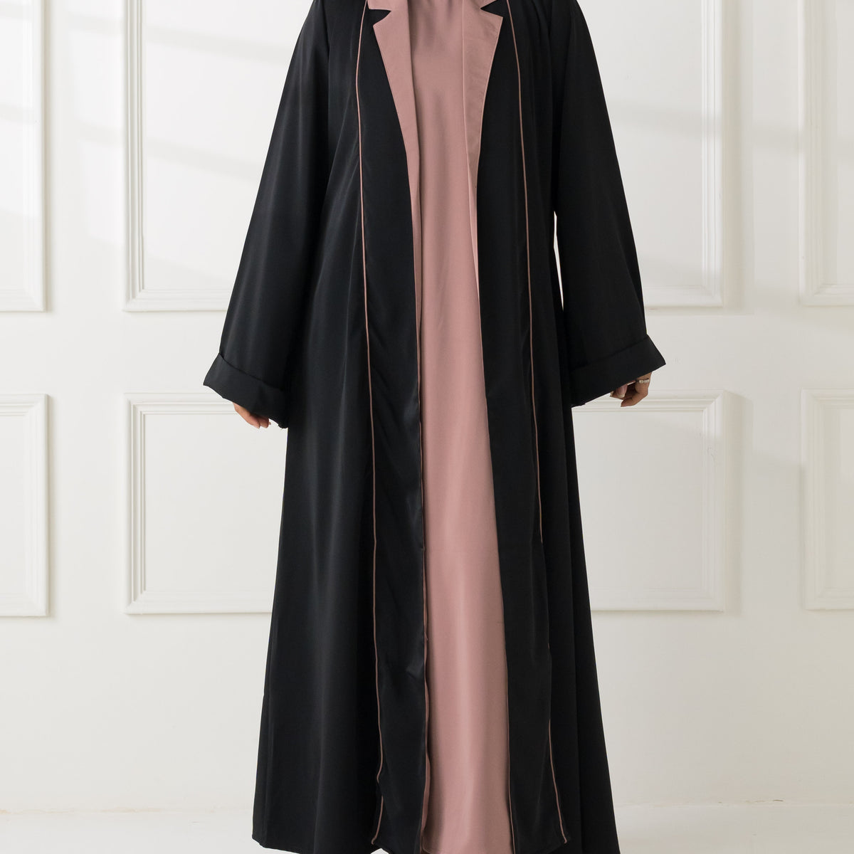 Elham Abaya - Pink – Modest Essentials