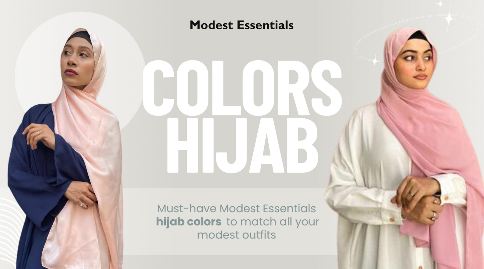 Must have hijab colors to match every outfits. – Modest Essentials