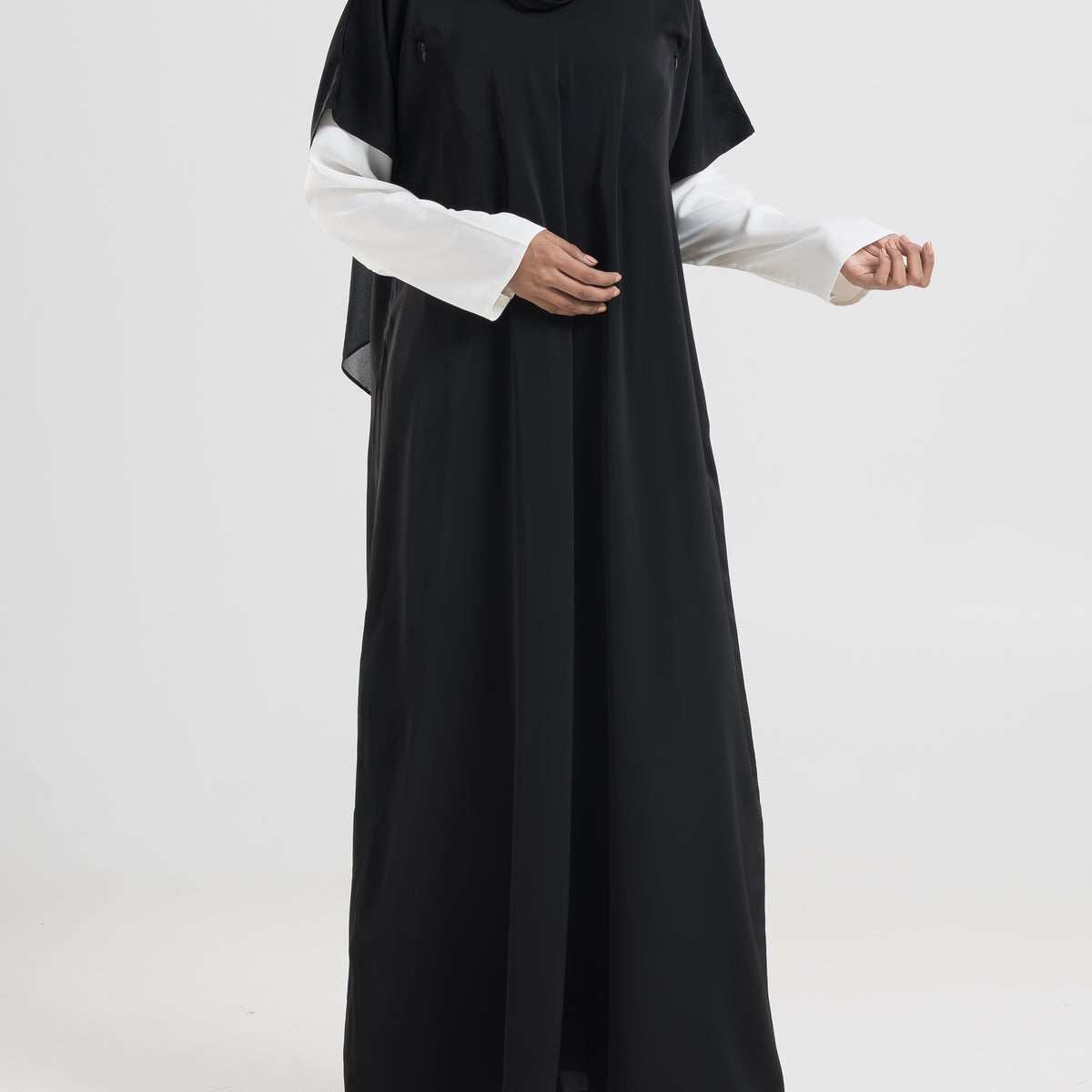 Maternity Layering Dress - Black – Modest Essentials