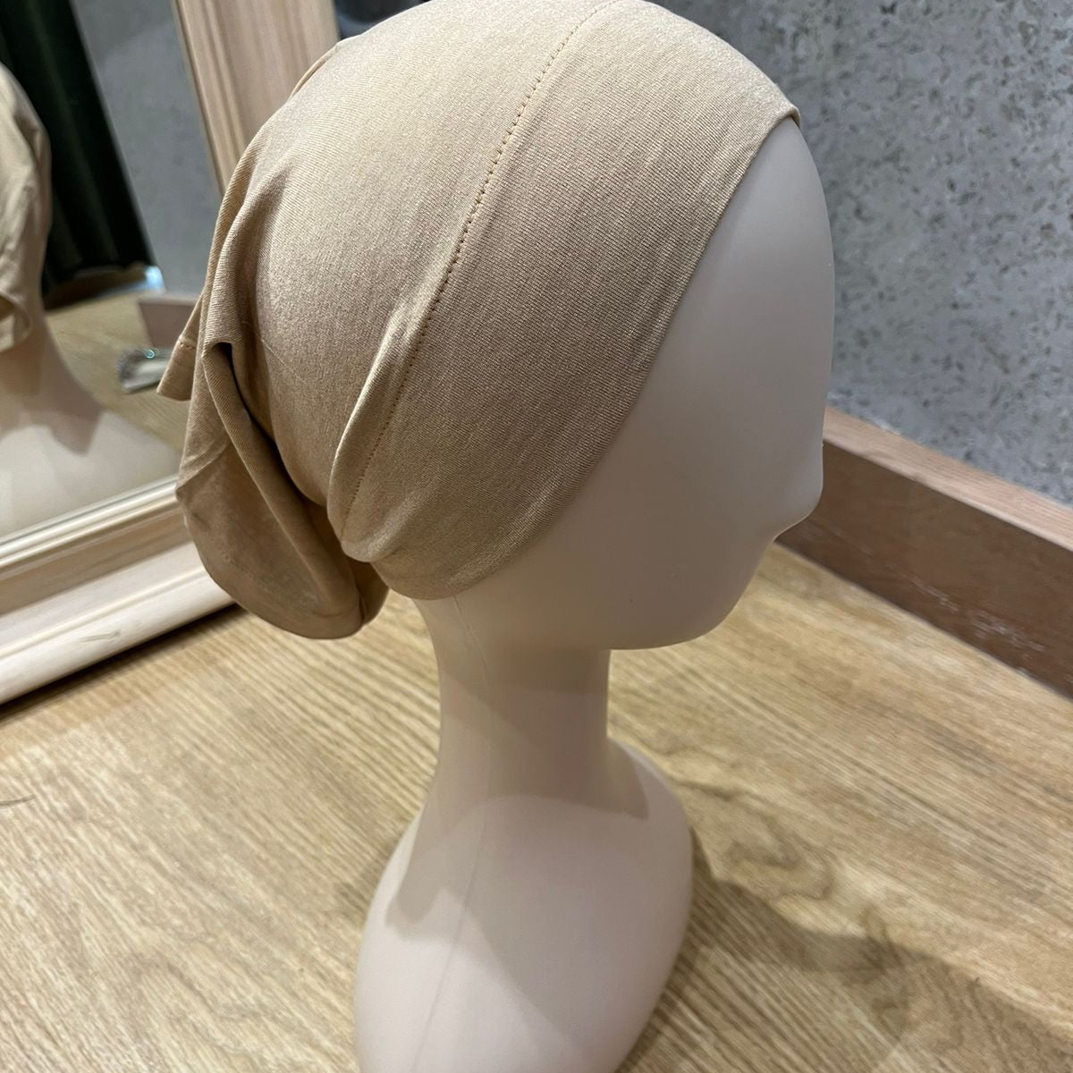 Light Beige Premium Hijab Cap (Only Store) – Modest Essentials