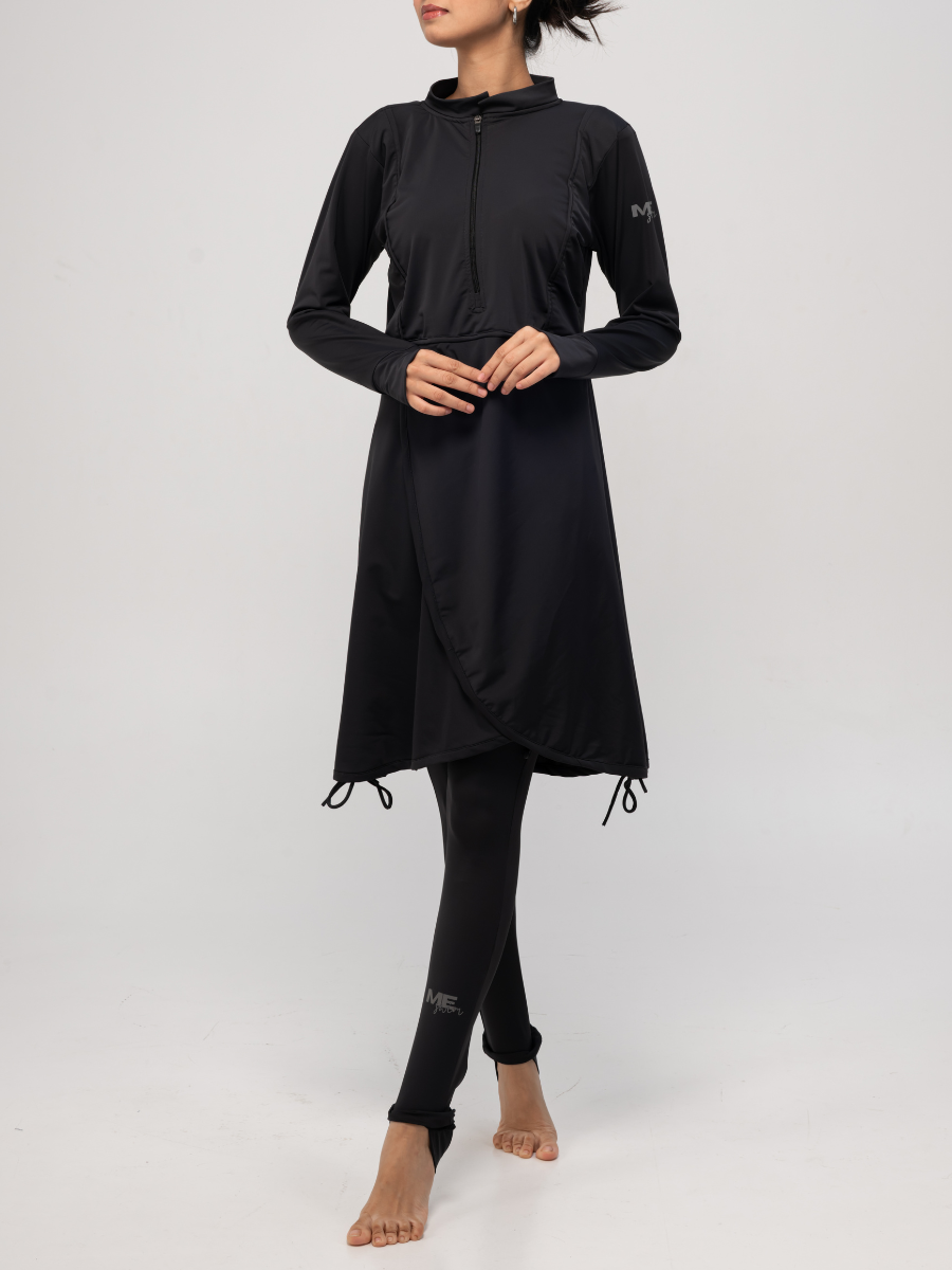 Burkini Top - Black – Modest Essentials